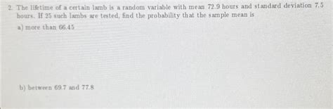 Solved Standard Normal Cumulative Probability Table