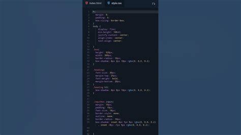Css Codingshortvideo Htmlcss Codingforbeginners Html5 Codinginmobile Coding Shorts Form
