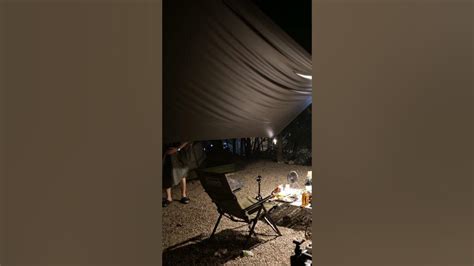 우중캠핑도마치캠핑장 Youtube