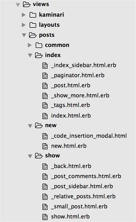 Use Render Template Instead Of Render Action By Default In Rails