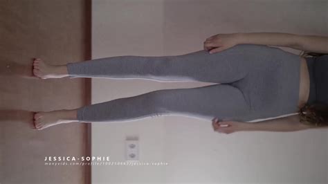 Wetting Her Leggings Video 2