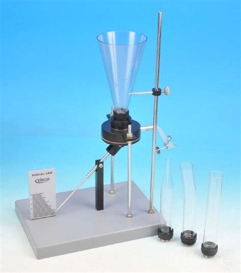 Pascals Law Apparatus Physics Fundamentals Learning Activities