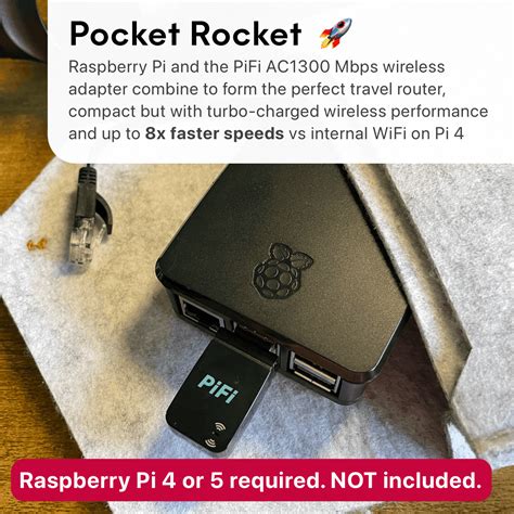 Pifi Kit The Ultimate Raspberry Pi Router Upgrade 8x Faster Wifi Speeds