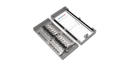 Hellermanntyton Connectivity Ztb Series Cat6 12 Port Rj45 Patch Panel Unshielded Grey Rs