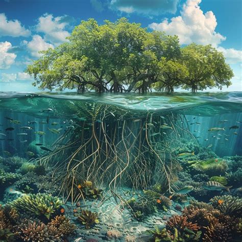 Free Submerged Tree Life Image Download At StockCake
