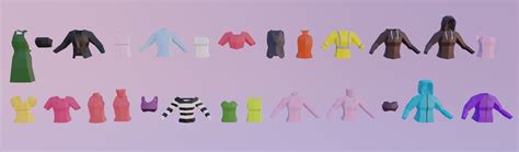 overscore proxy modular low poly female character creation set