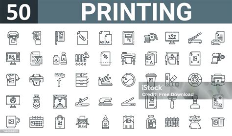 페인트 농도계 배너 Cmyk 용지 크기 화면 보고서 프리젠 테이션 다이어그램 웹 디자인 모바일 앱을위한 D 벡터 얇은 아이콘과