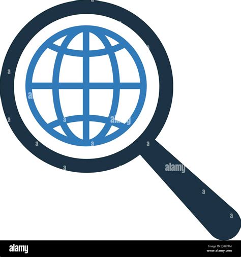 Global Network Connection Icon Simple Editable Vector EPS File
