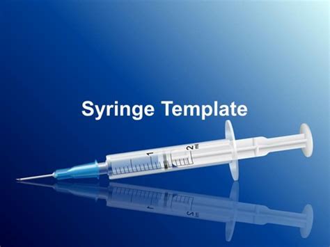Syringe PowerPoint Template