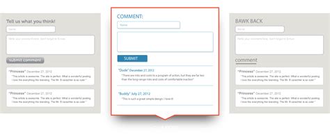 HTML Comment Box Hosted Website Comments