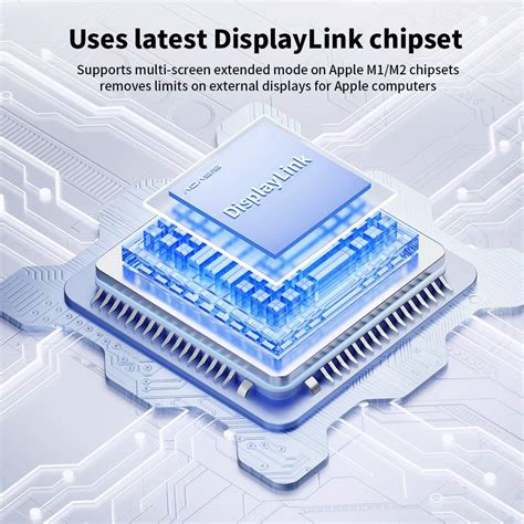 Acasis Usb C To Dual Hdmi 4k Display Adapter With Displaylink For Mac