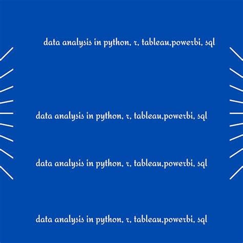do data analysis in python r tableau powerbi sql by carolina orti
