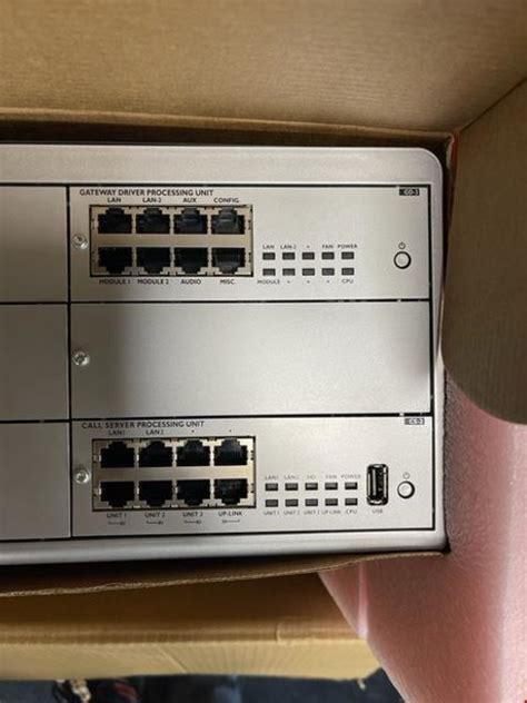 Alcatel Lucent Omnipcx Enterprise Large With Gateway Driver And Call Server Unit Fus Industrial