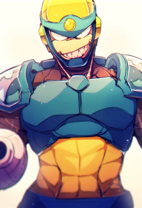 Flash Man Mega Man And More Drawn By Nyaph Danbooru
