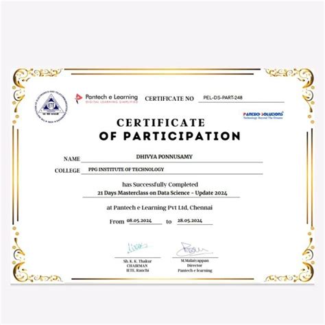 Dhivya Ponnusamy On Linkedin Datascience Pantechelearning