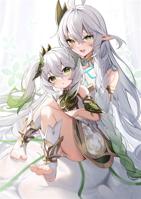 Nahida And Rukkhadevata Genshin Impact Drawn By Nahaki Danbooru