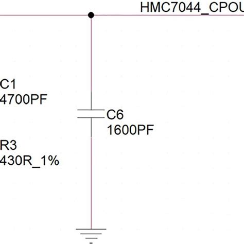 Circuit Design Of External Part Of PLL2 Loop Filter Download Scientific Diagram