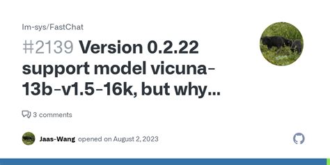 Version 0 2 22 Support Model Vicuna 13b V1 5 16k But Why Are Max Output Tokens 976 Yet · Issue