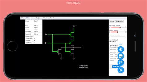 Free Offline Electronic Circuit Simulator