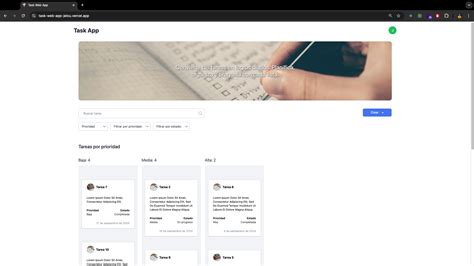 github jhonhdev task web app aplicación web que pose una