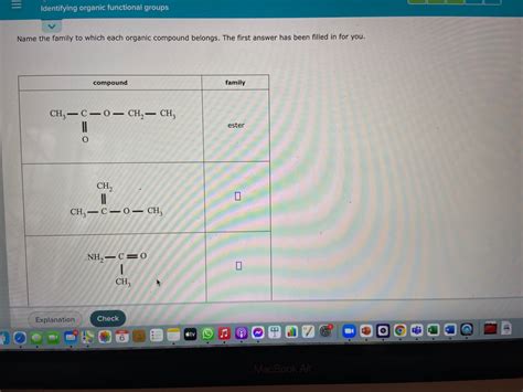 Answered: Identifying organic functional groups… | bartleby