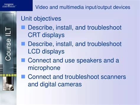 PPT Video And Multimedia Input Output Devices PowerPoint Presentation ID 6146731
