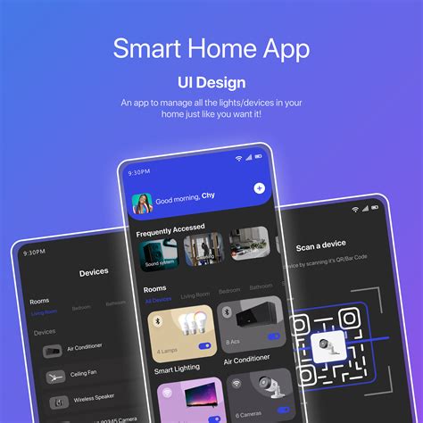 Smart Home App UI Design On Behance