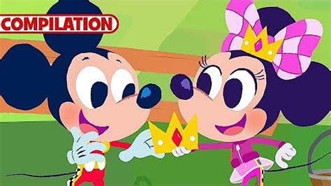 Five Little Mickey Mouse Jumping On The Bed And More Rhymes Youtube