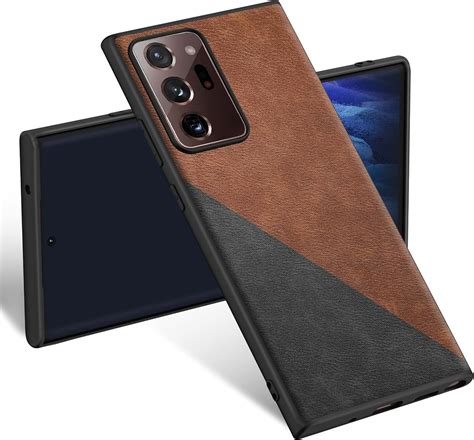 Amazon Com TALVOLC M Compatible Con Samsung Galaxy Note Ultra Funda De Piel De Primera