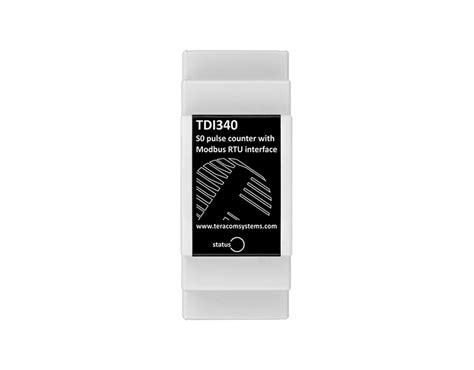 Iot Smart Teracom Tdi340 S0 Pulse Counter With Modbus Rtu Interface