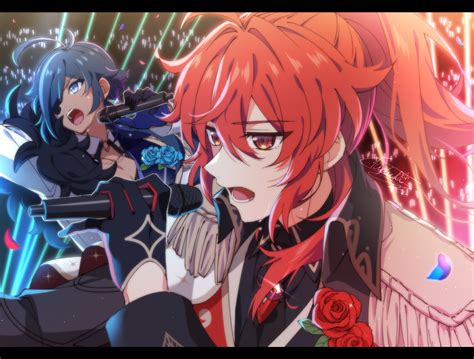 Diluc And Kaeya Genshin Impact Drawn By Yuu Mboj Fdk Danbooru