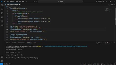 Completed A Project On Caesar Cipher Using Python Vikash Kushwaha Posted On The Topic Linkedin
