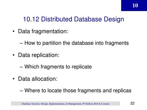Ppt 108 Distributed Database Transparency Features Powerpoint