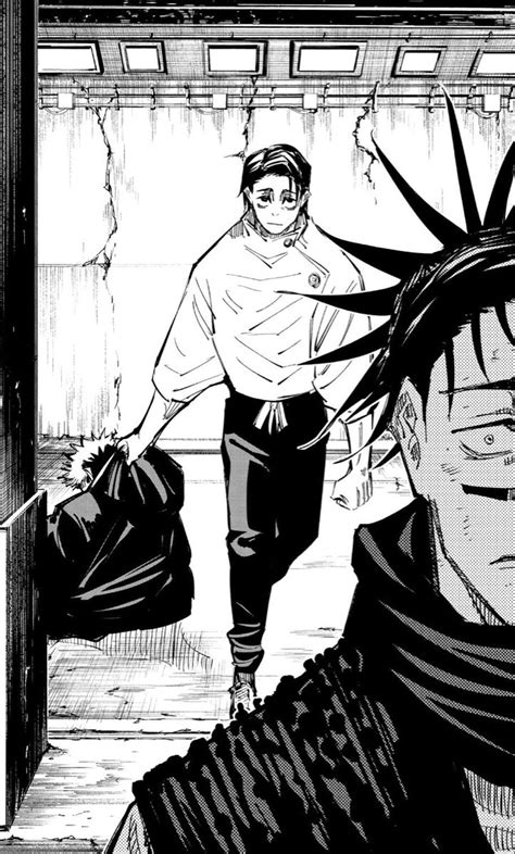 An Image Of A Man With His Head In The Air And Another Person Behind Him