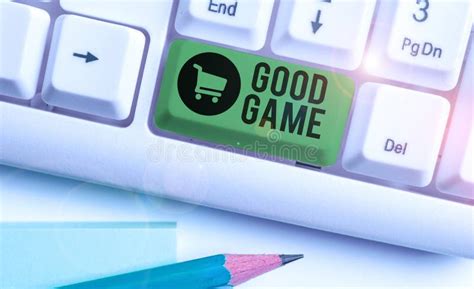 Writing Note Showing Good Game Business Photo Showcasing Term