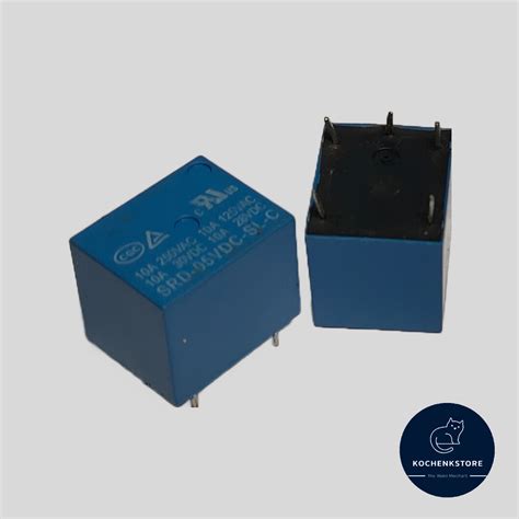 Jual Relay Songle 5v 10a Srd 05vd Sl C 5 Pin Kaki Arduino Shopee