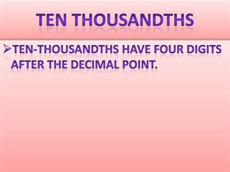 Decimal Powerpoint Presentation PPTX
