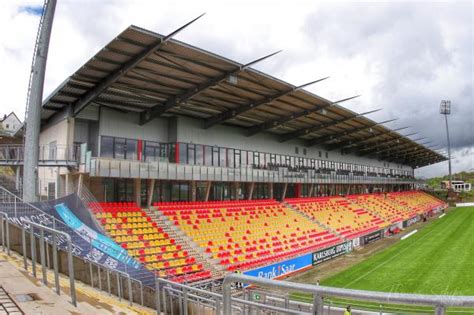 Ursapharm-Arena an der Kaiserlinde - Stadion in Spiesen-Elversberg