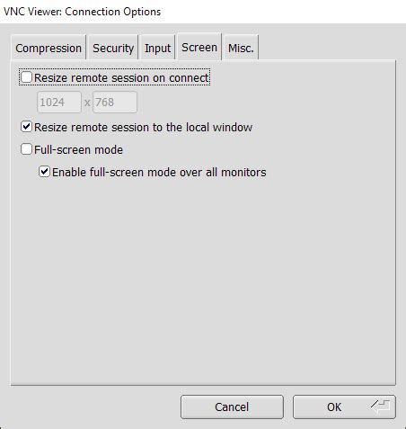 How To Change Screen Resolution Of VNC Server Without Restarting It Super User