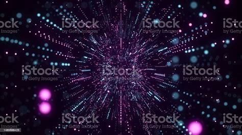 abstract scifi tunnel digital database cyberspace decoding algorithms