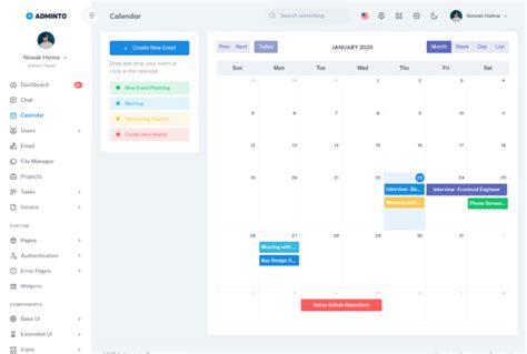 Adminto Blazor Admin And Dashboard Template