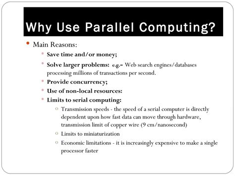 Parallel Computing PPT