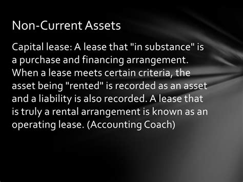 PPT Non Current Assets PowerPoint Presentation Free Download ID