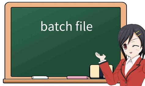 Explicación Detallada De “batch File” Significado Uso Ejemplos Cómo