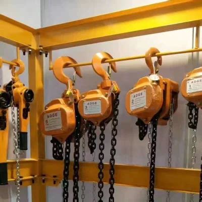 Chain Block Manual Hoist Ton Hoist Lever Hoist Pulley Block Heavy Duty Chain Block China