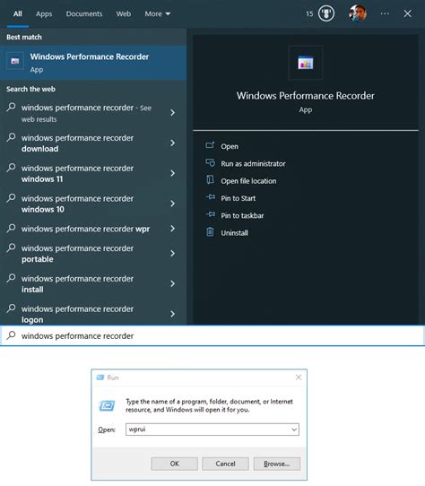 Windows Performance Recorder