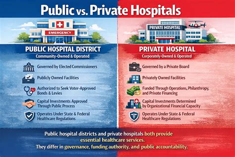 Hospital Districts 101 Public Vs Private
