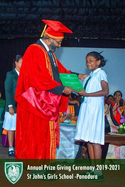 Annual Prize Giving Ceremony 2019 2021 St Johns Girls School