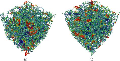 The Network Extraction A The Network Of The Reference Model B The