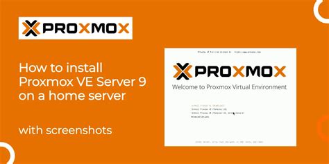 How To Best Install Proxmox Server 9 On A Home Server